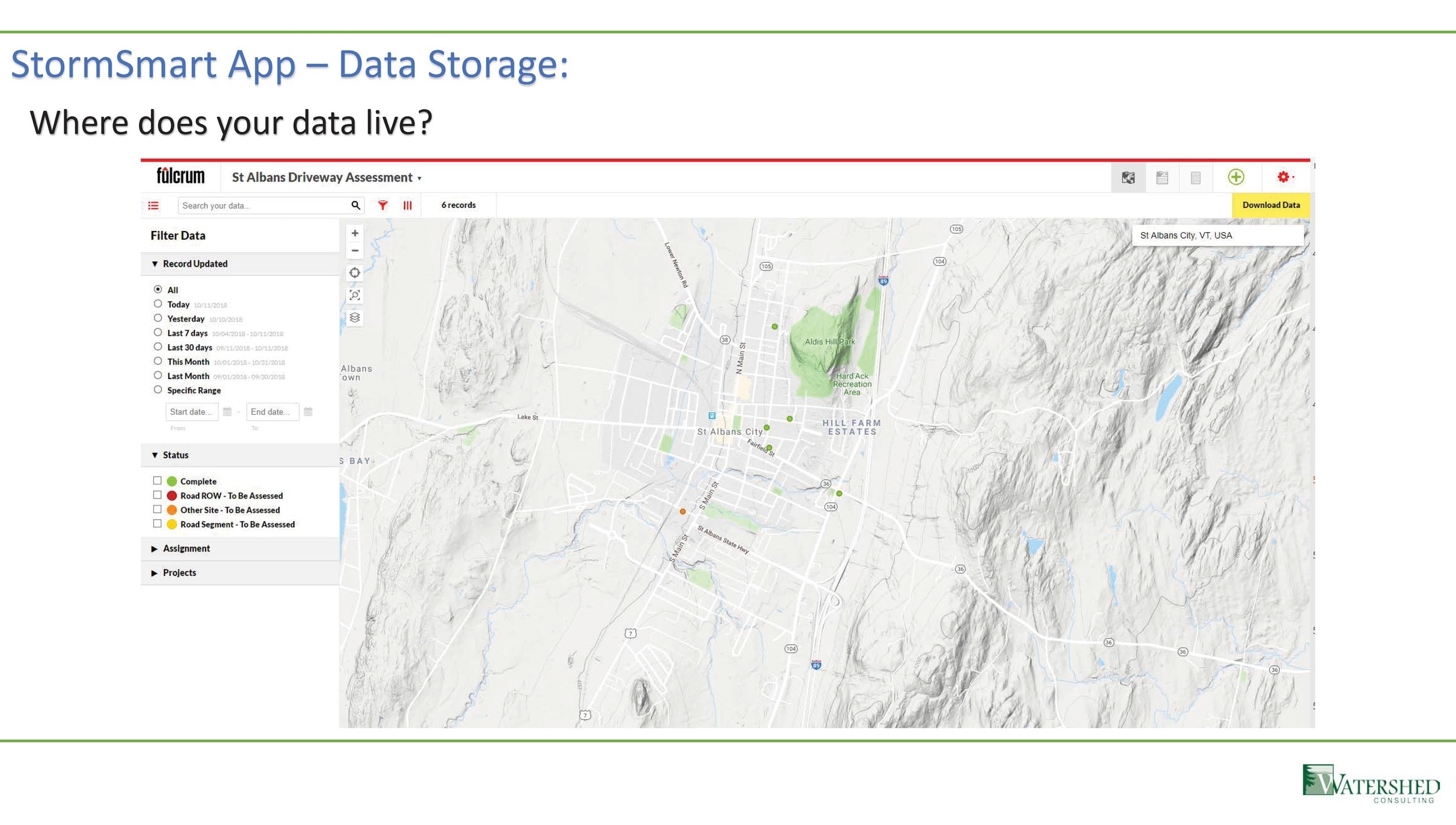 Data Collection App for StormSmart Properties in the Mad River Valley ...